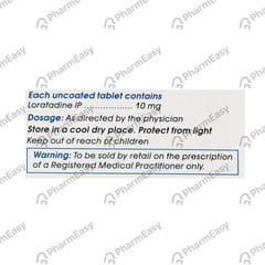 Lortadin 10 MG Tablet (10): Uses, Side Effects, Price & Dosage | PharmEasy