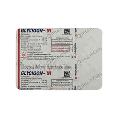 Buy Glycigon M 80/500 Mg Tablet Sr 10'S Online at Flat 18% OFF* | PharmEasy