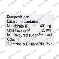 Order Ulgel 400/20 Mg Syrup 450 Ml Online at discount rate