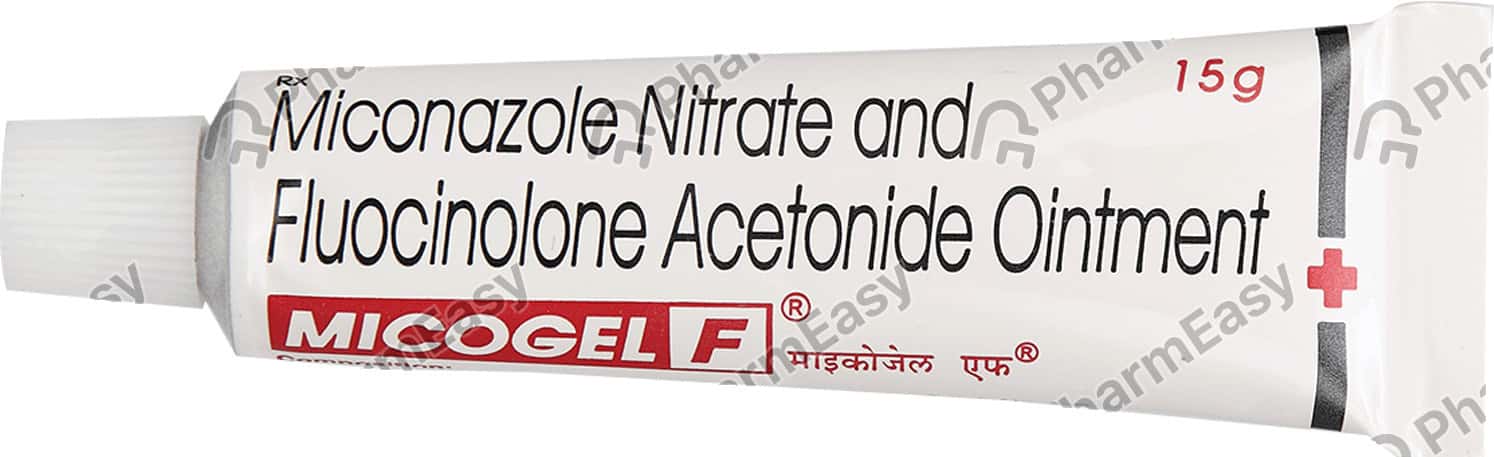 Micogel F Tube Of 15gm Ointment: Uses, Side Effects, Price & Dosage ...