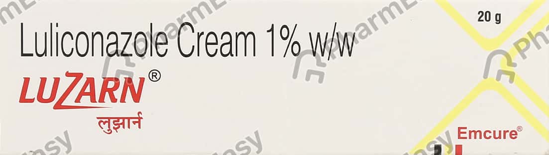 Luzarn 1 % Cream (20): Uses, Side Effects, Price & Dosage | PharmEasy