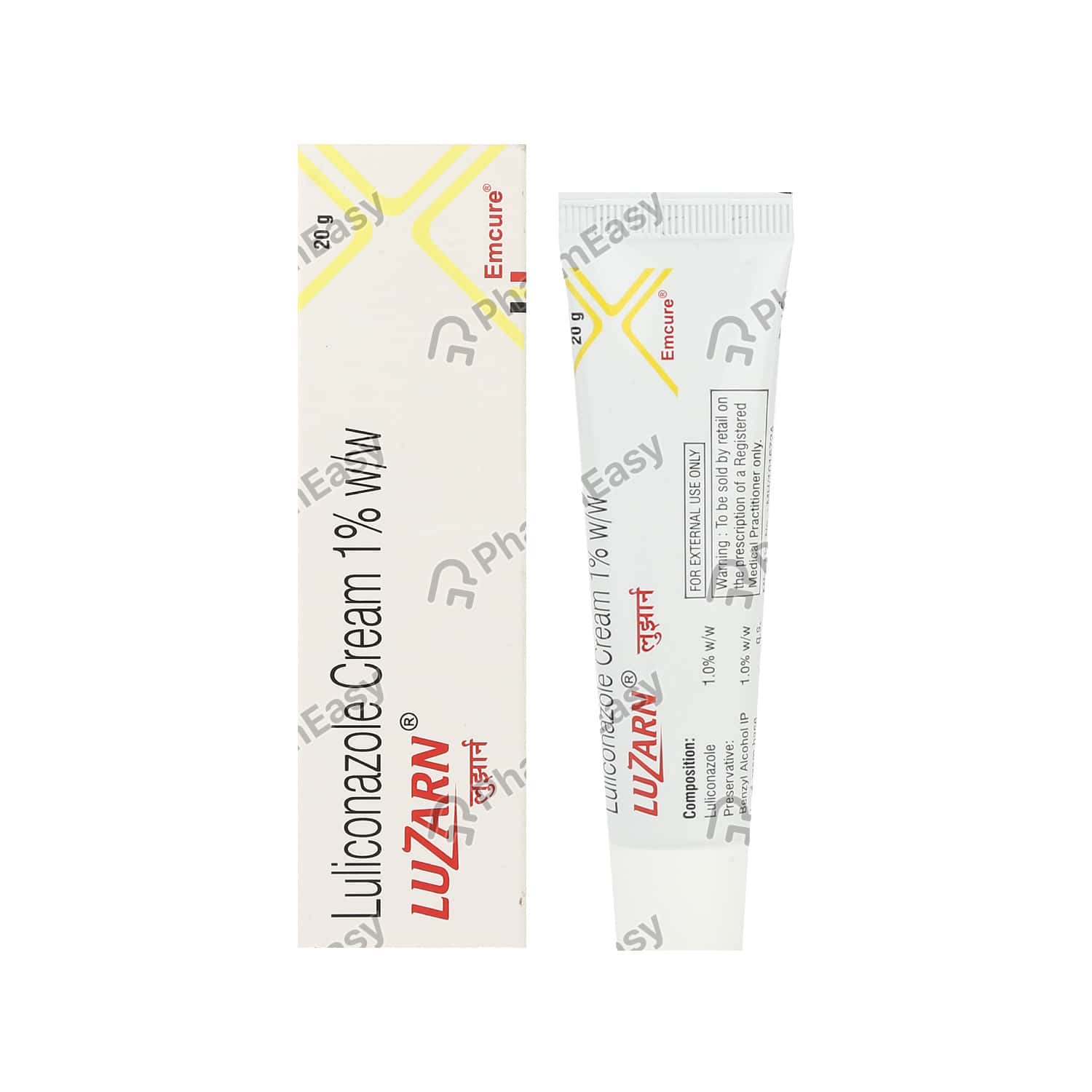 Luzarn 1 % Cream (20): Uses, Side Effects, Price, Dosage & Composition ...