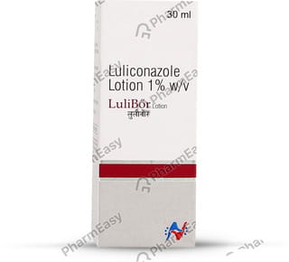 Lulibor 1 %W/V Lotion (30): Uses, Side Effects, Price, Dosage ...