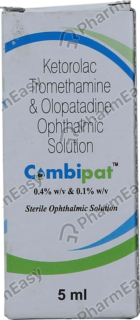 Combipat Bottle Of 5ml Opthalmic Solution: Uses, Side Effects, Price ...