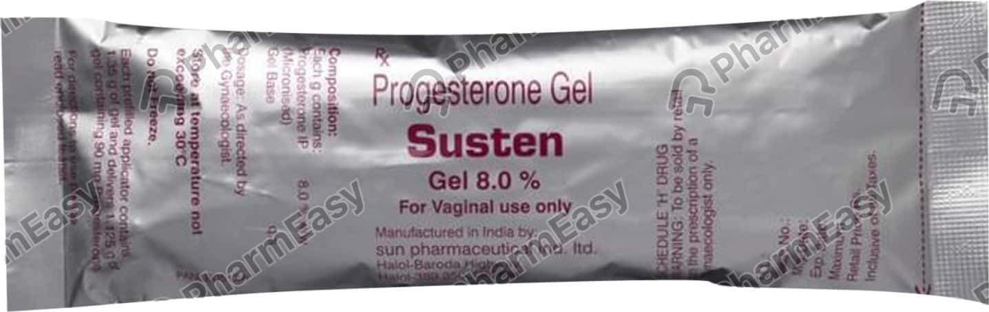 Susten 8 % Vaginal Gel (1): Uses, Side Effects, Price & Dosage | PharmEasy