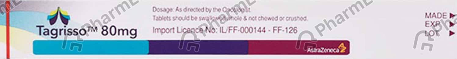 Tagrisso 80 MG Tablet (10): Uses, Side Effects, Price & Dosage | PharmEasy