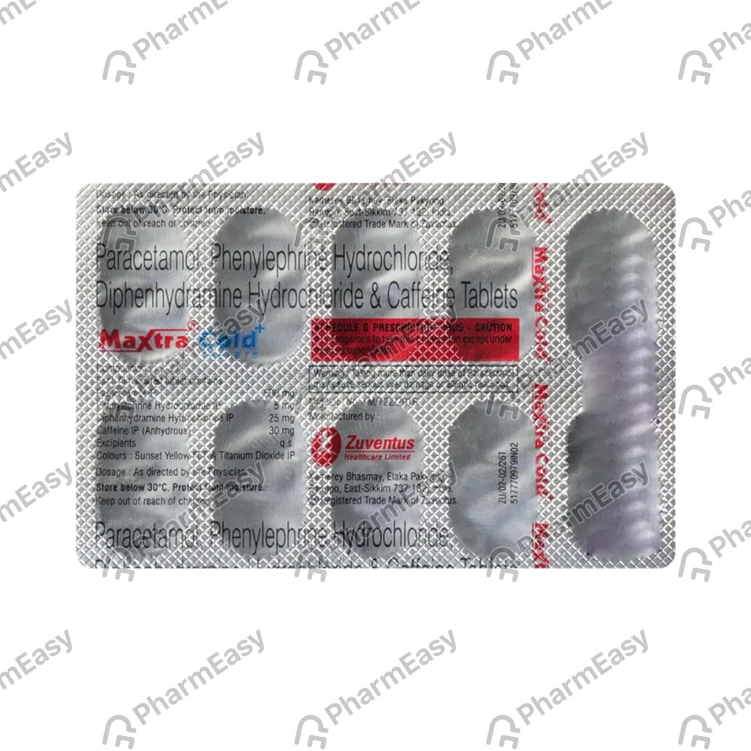 Maxtra Cold Plus Tablet: Uses, Side-effects, Price, Dosage & More Info ...