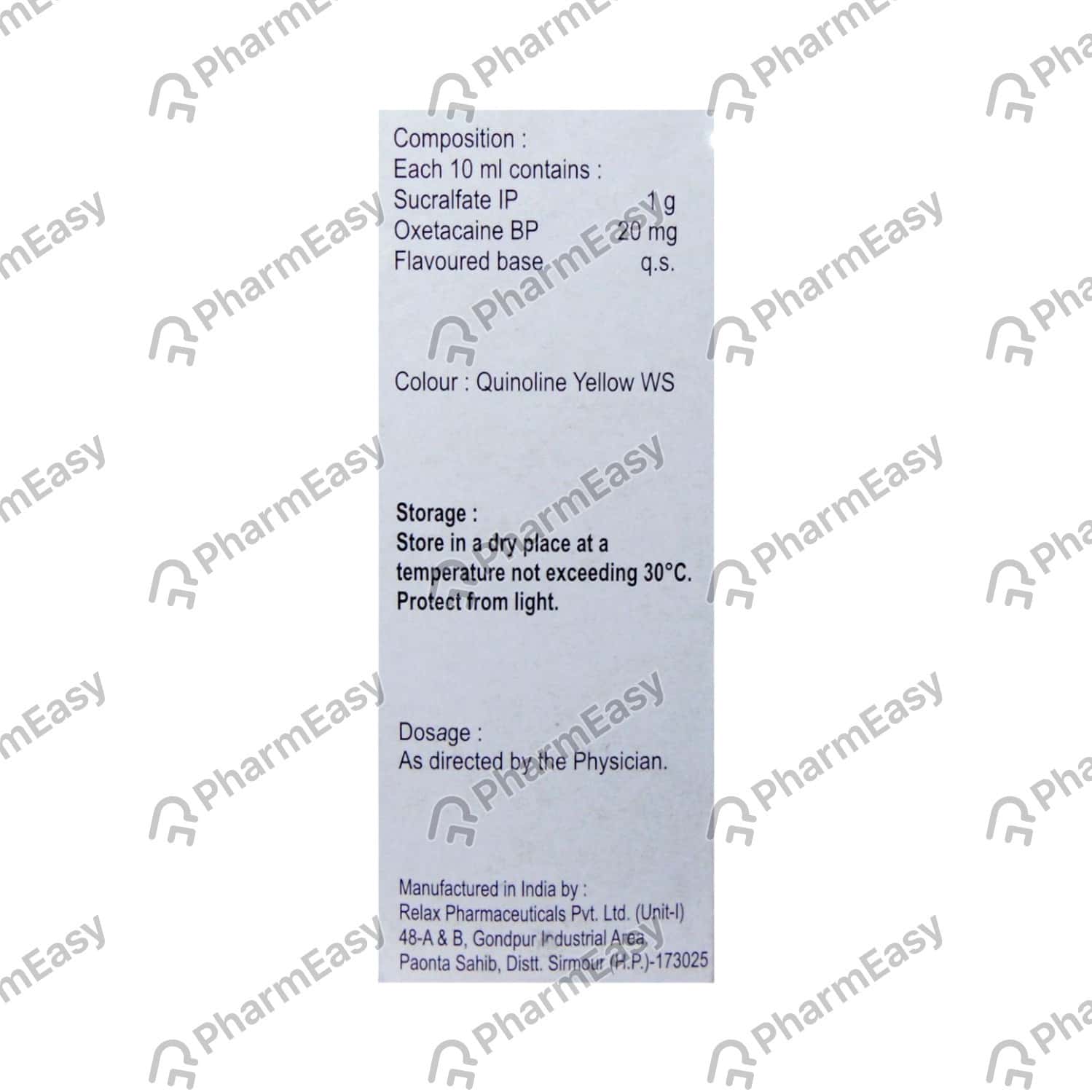 Sucraday O Sugar Free Bottle Of 100ml Suspension: Uses, Side Effects ...