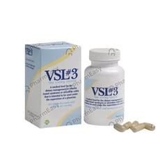 Buy Vsl 3 112.5 BILLION CFU Capsule (6) Online at Flat 18% OFF* | PharmEasy
