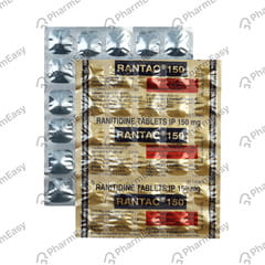Rantac 150 MG Tablet (15): Uses, Side Effects, Price & Dosage | PharmEasy