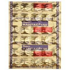 Rantac 150 MG Tablet (10) - Uses, Side Effects, Dosage, Composition ...