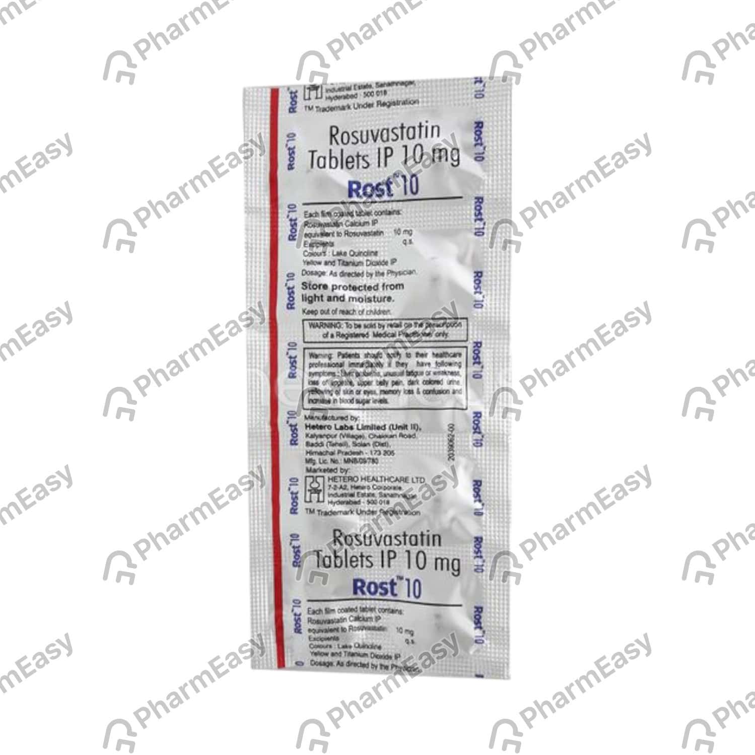 Rost 10 MG Tablet (10): Uses, Side Effects, Price & Dosage | PharmEasy