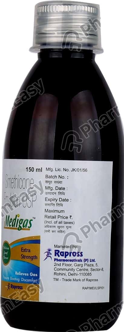 Buy Medigas 40 MG/ML Emulsion (150) Online at Flat 15% OFF | PharmEasy