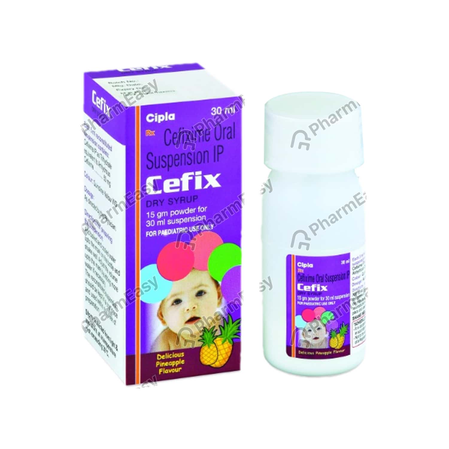 Cefix 50 MG Dry Syrup (30) - Uses, Side Effects, Dosage, Composition ...