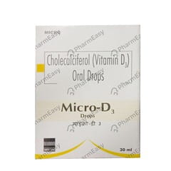 Micro D3 400 IU Oral Drop (30) - Uses, Side Effects, Dosage ...