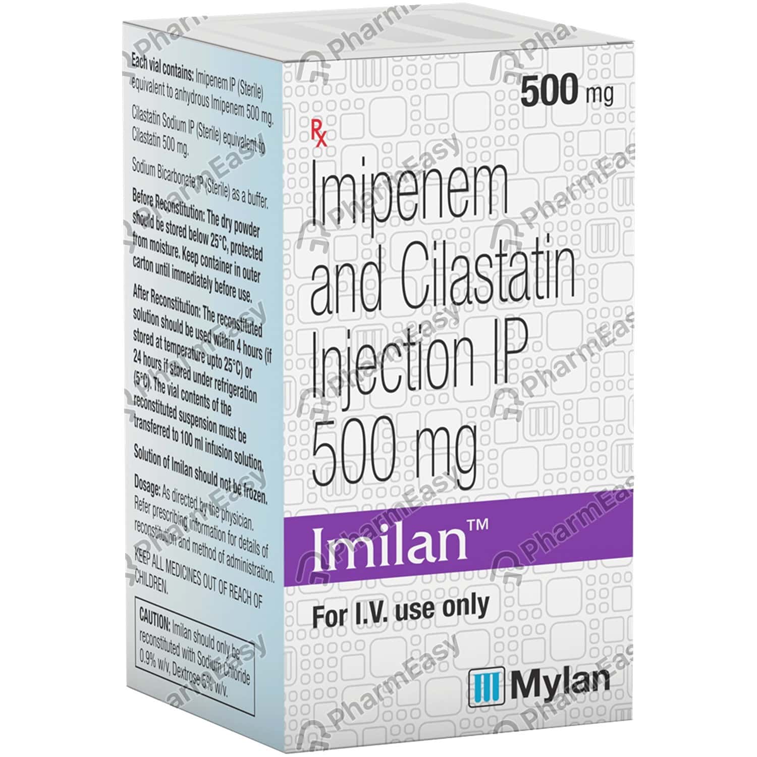 Imilan 500mg Dry Vial Of 1 Powder For Injection: Uses, Side Effects ...