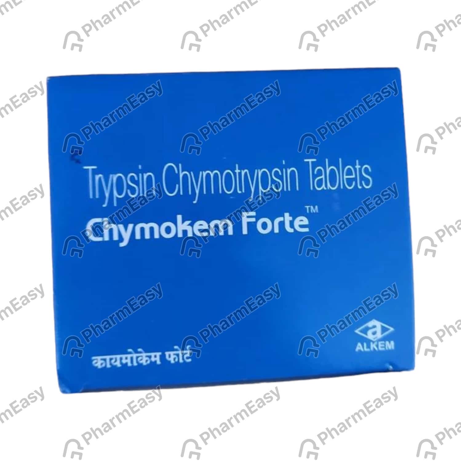 Chymokem Forte 100000 AU Tablet (20): Uses, Side Effects, Price ...