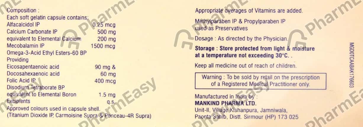 Buy Alfa Maxical Rf Strip Of 10 Capsules Online at Flat 15% OFF | PharmEasy