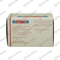 Aztor 10 MG Tablet (20): Uses, Side Effects, Price & Dosage | PharmEasy