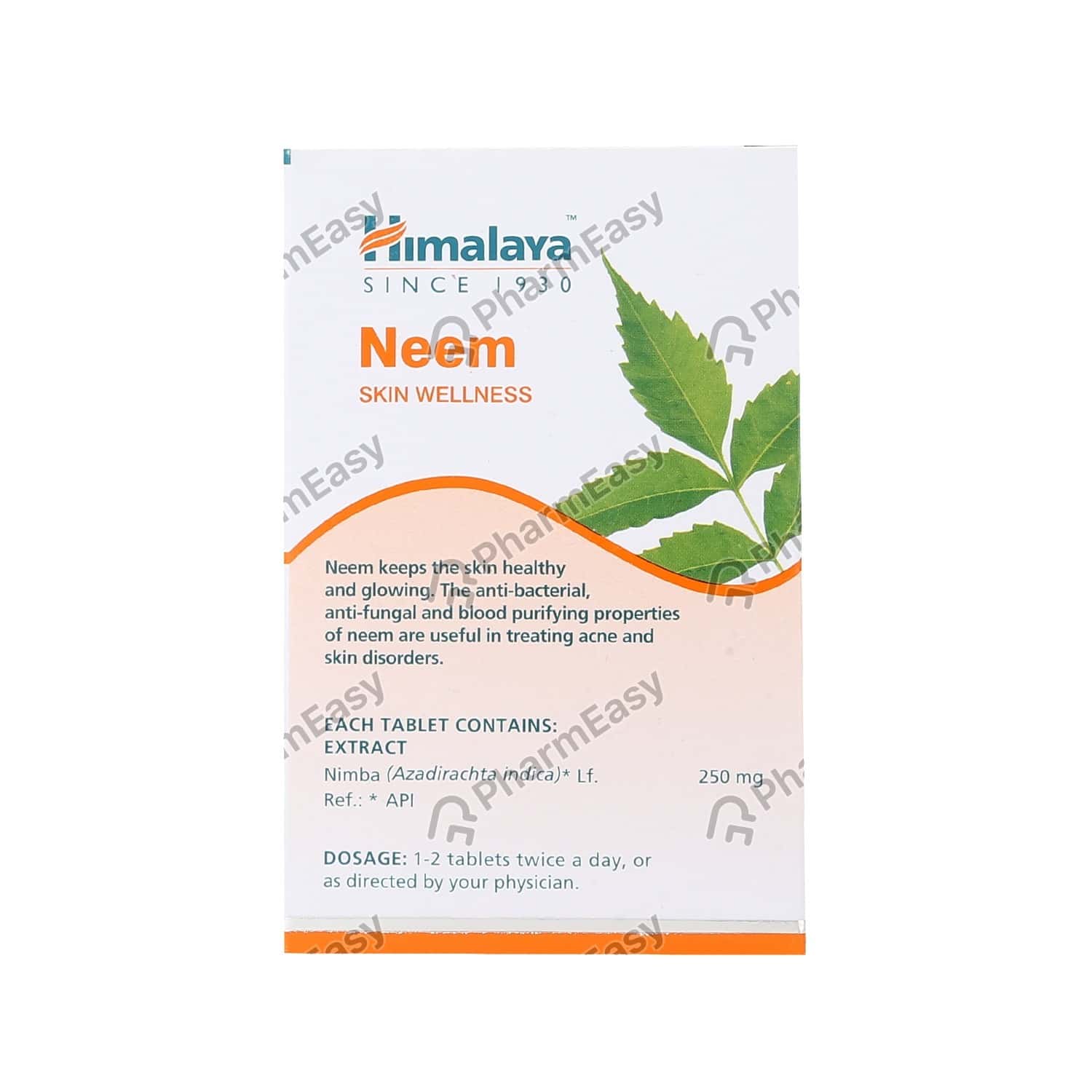 Buy HIMALAYA NEEM TABLETS - 60'S Online & Get Upto 60% OFF at PharmEasy