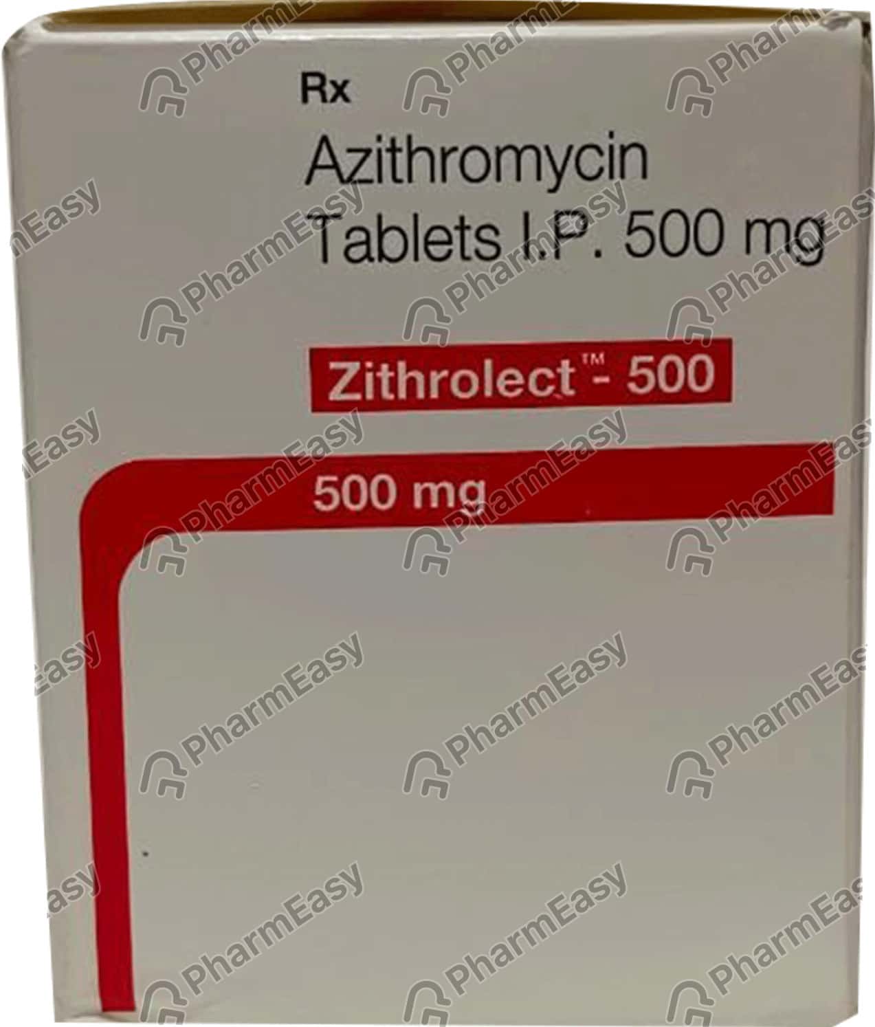 Zithrolect 500 MG Tablet (3): Uses, Side Effects, Price & Dosage ...