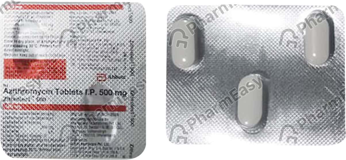 Zithrolect 500 MG Tablet (3): Uses, Side Effects, Price, Dosage ...