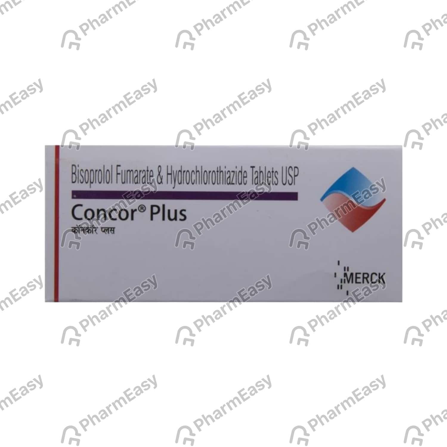 Concor Plus 5/12.5 Mg Strip Of 30 Tablets: Uses, Side Effects, Price ...