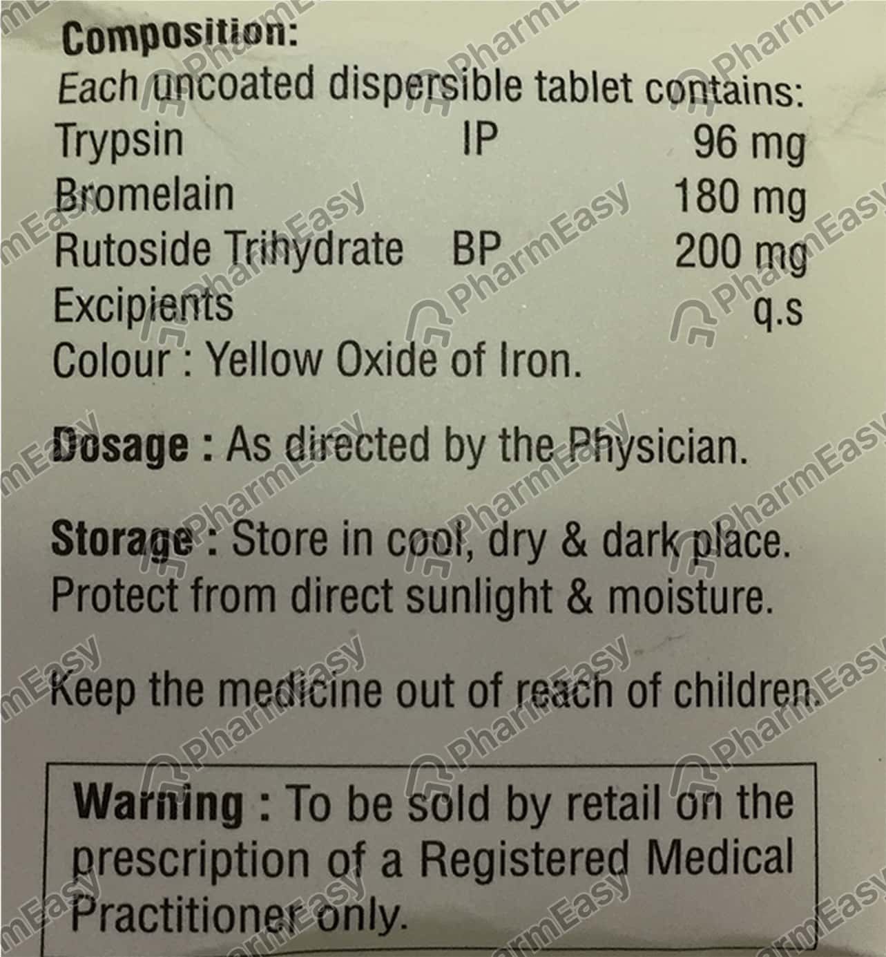 Rutoflam Plus Strip Of 10 Tablets: Uses, Side Effects, Price & Dosage ...