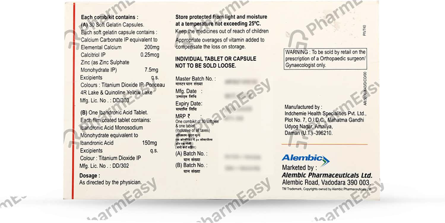 Buy Osteokit Strip Of 30 Capsules & 1 Tablet Combikit Online at Flat 15 ...