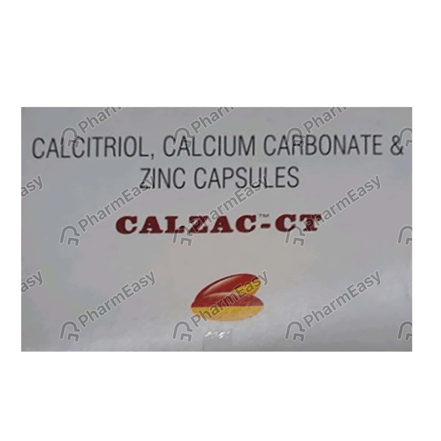 Calzac-CT Capsule: Uses, Side-effects, Price, Dosage & More Info ...