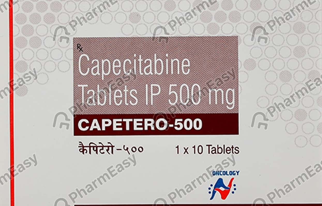 Capetero 500 MG Tablet (10): Uses, Side Effects, Price & Dosage | PharmEasy