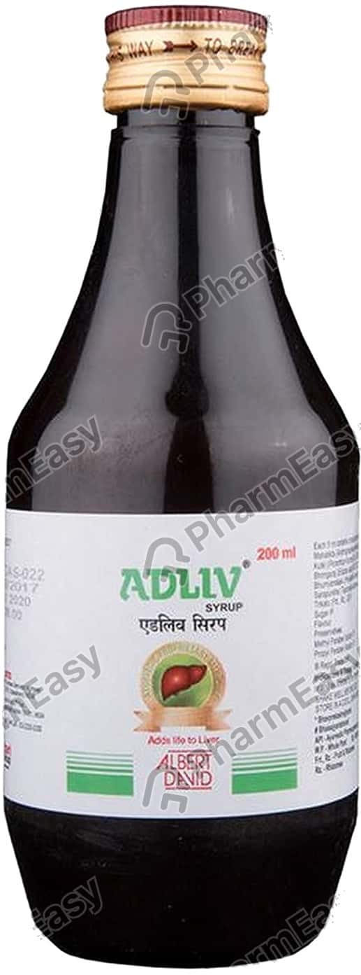 Buy ADLIV BOTTLE OF 200ML SYRUP Online & Get Upto 60% OFF at PharmEasy