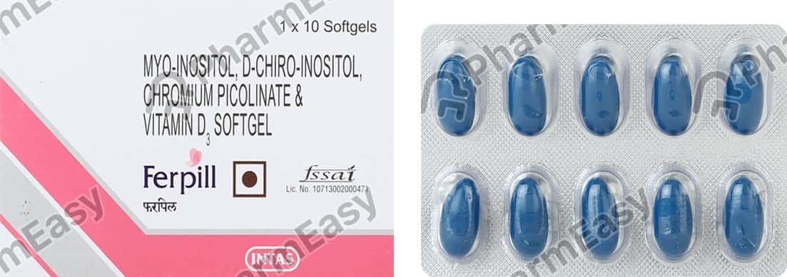 Buy Ferpill Strip Of 10 Capsules Online at Flat 15% OFF | PharmEasy