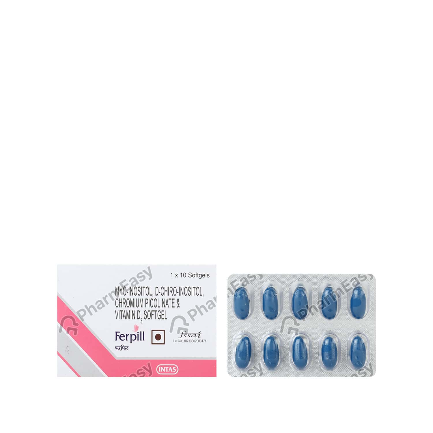 Buy Ferpill Strip Of 10 Capsules Online at Flat 18% OFF* | PharmEasy