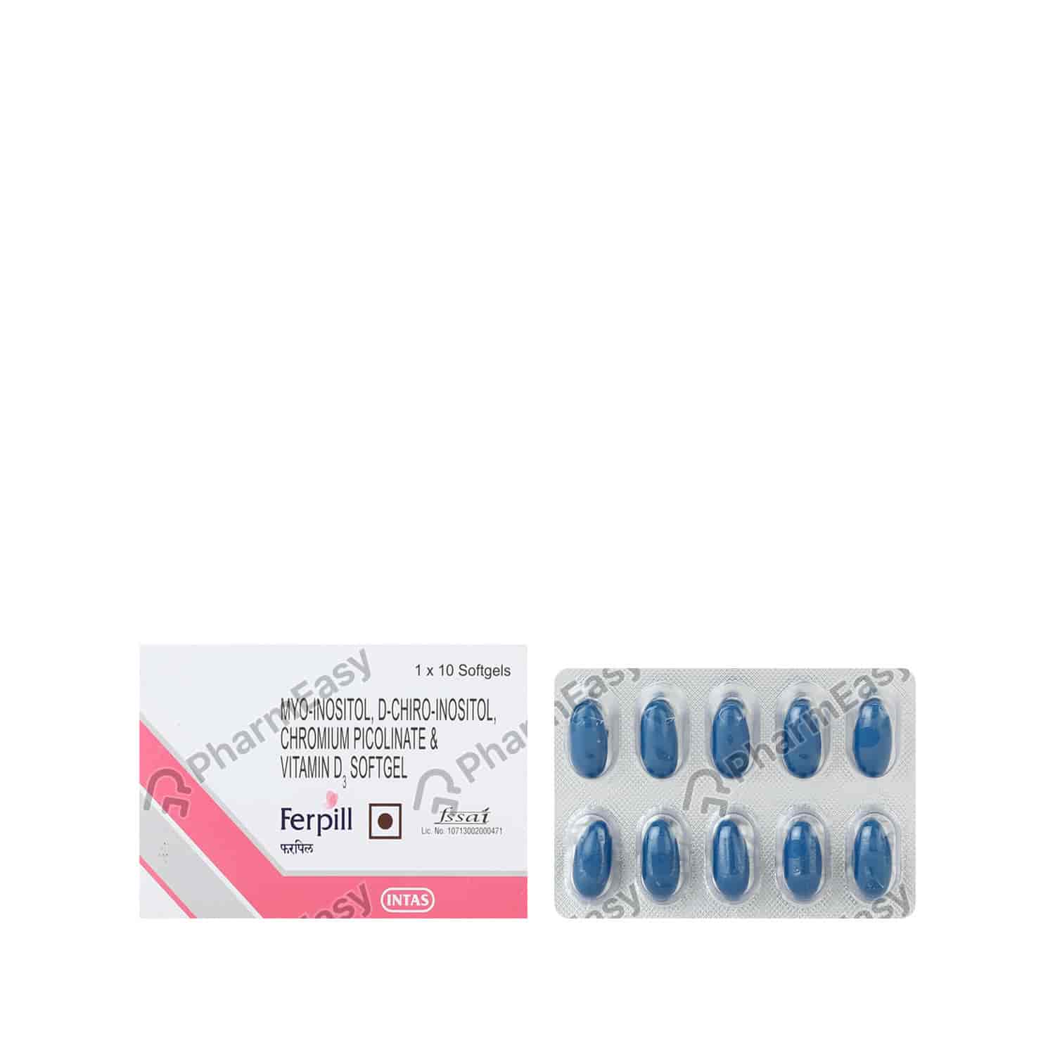 Buy Ferpill Strip Of 10 Capsules Online at Flat 18% OFF* | PharmEasy