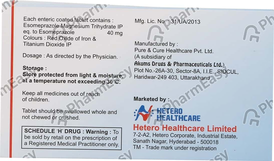 4ph 40 MG Tablet (15): Uses, Side Effects, Price & Dosage | PharmEasy