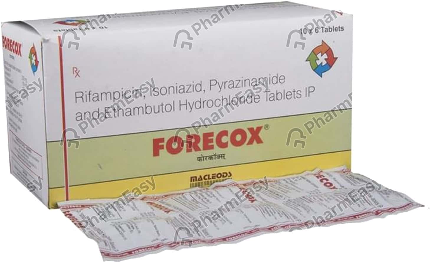 Forcox Tablet 6: Uses, Side Effects, Price & Dosage | PharmEasy