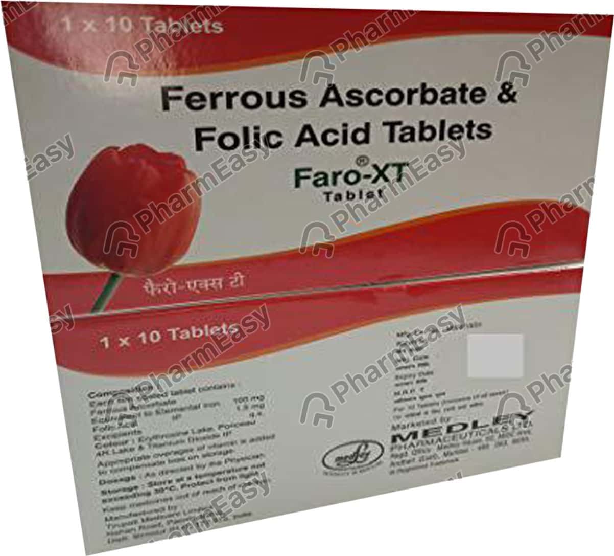 Buy Faro Xt Tablet (10) Online & Save Up to 24% at PharmEasy