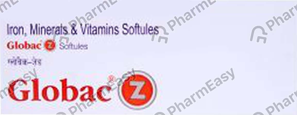 Globac Z Strip Of 60 Softules: Uses, Side Effects, Price & Dosage ...
