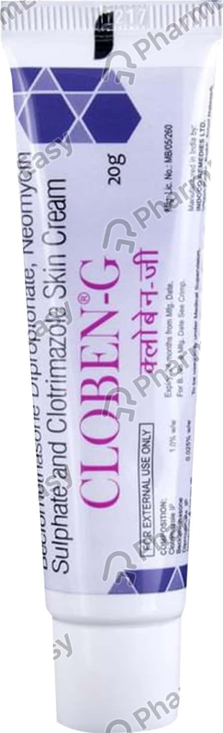 Buy Cloben G Cream 20gm Online at Flat 15% OFF | PharmEasy