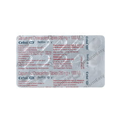 Celol D3 Plus Tab 15'S - Uses, Side Effects, Dosage, Composition ...