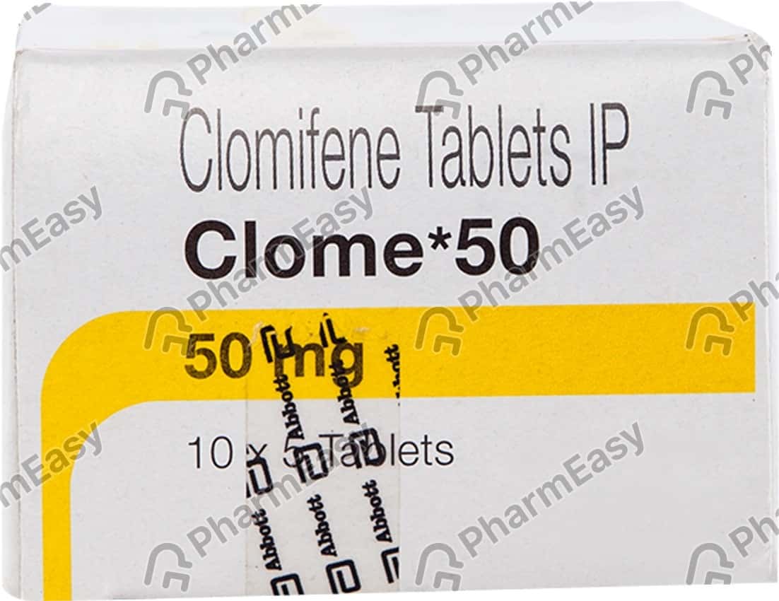 Clome 50 MG Tablet (10): Uses, Side Effects, Price & Dosage | PharmEasy