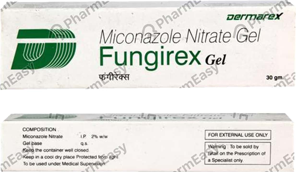 Fungirex 2 % Gel (30): Uses, Side Effects, Price & Dosage | PharmEasy