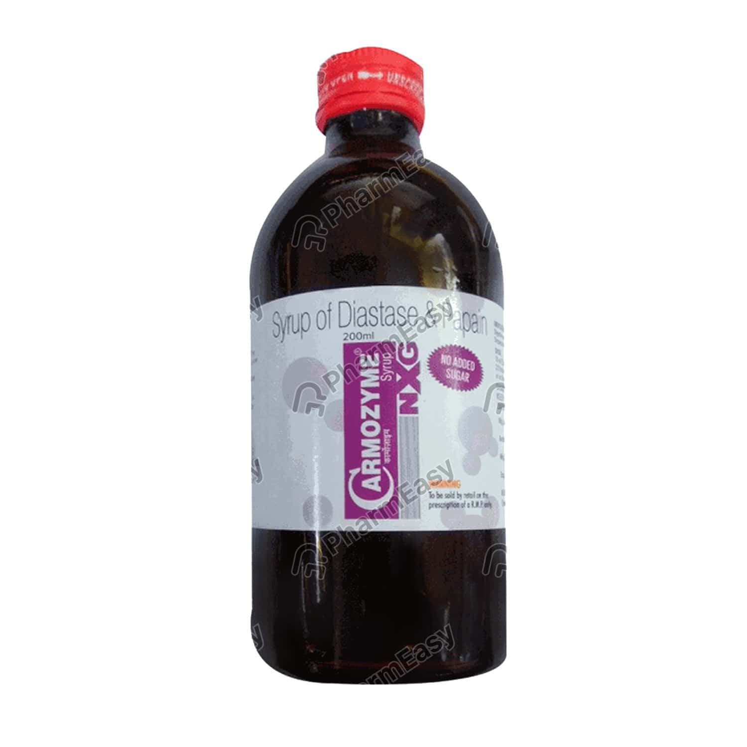 Buy Carmozyme Nxg No Added Sugar Bottle Of 200ml Syrup Online at Flat ...
