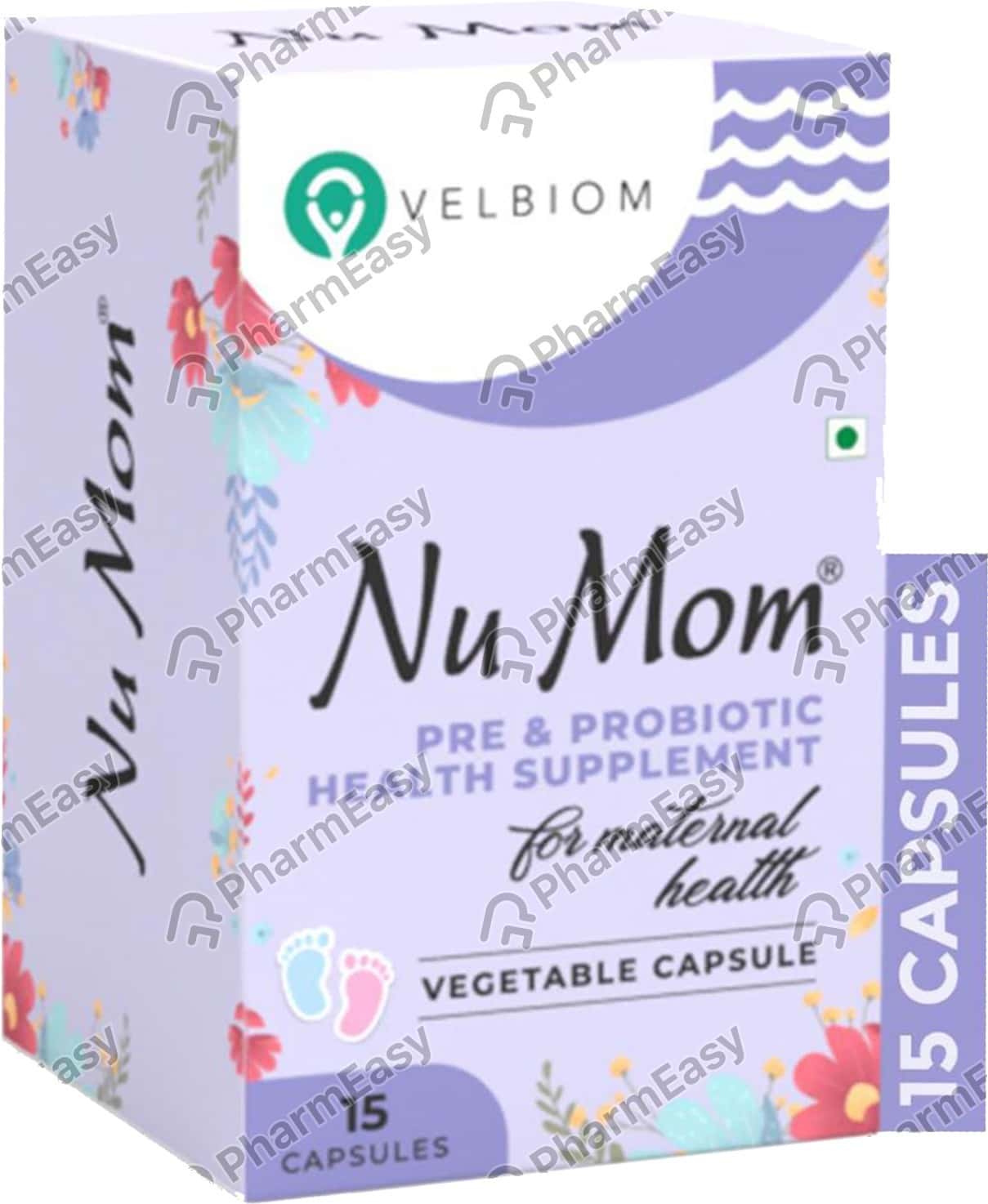 Buy Nu Mom 7 BILLION CFU Capsule (15) Online at Flat 15% OFF | PharmEasy