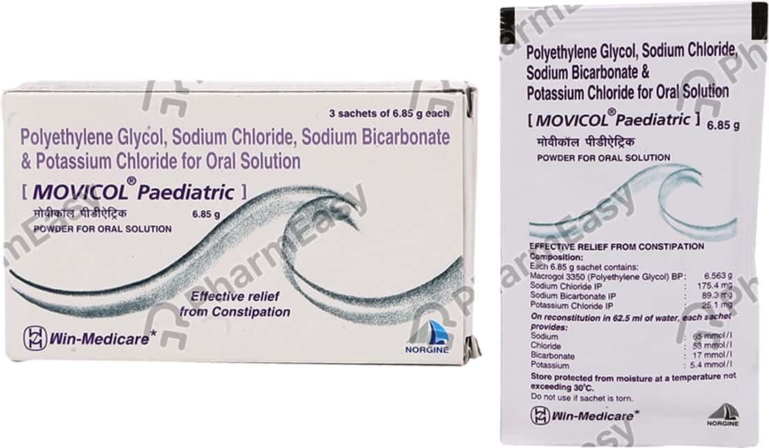 Buy Movicol Paediatric Sachet Of 6.85gm Powder (Pack Of 3) Online at ...