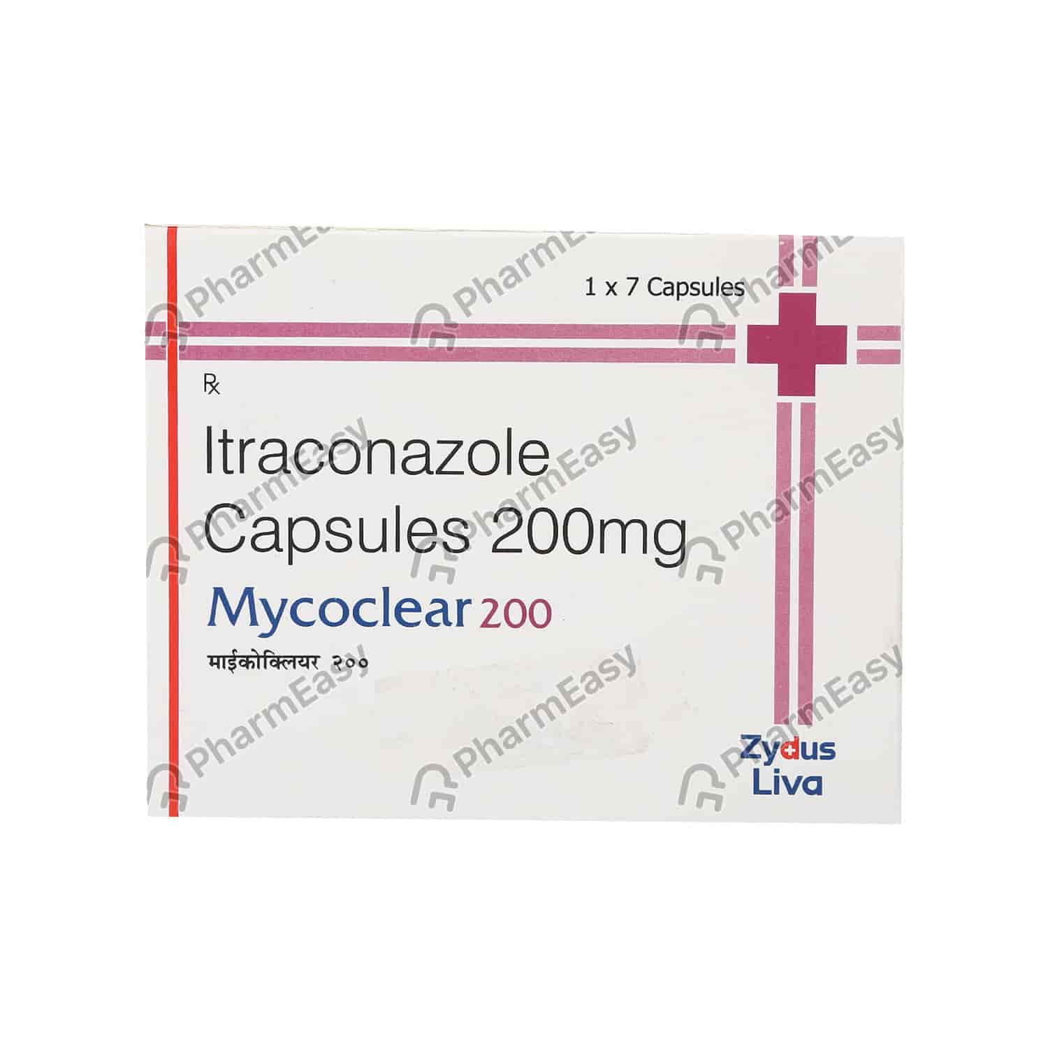 Buy Mycoclear 200mg Capsule 7'S Online at Flat 18% OFF* | PharmEasy