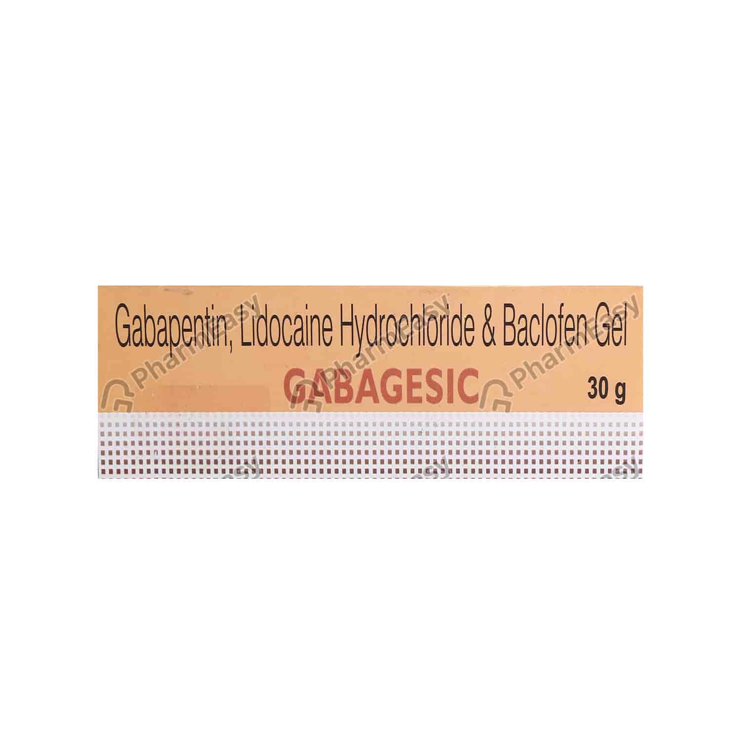 Buy Gabagesic Gel 30gm Online at Flat 18% OFF* | PharmEasy