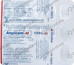 Angicam M Strip Of 15 Tablets: Uses, Side Effects, Price & Dosage ...