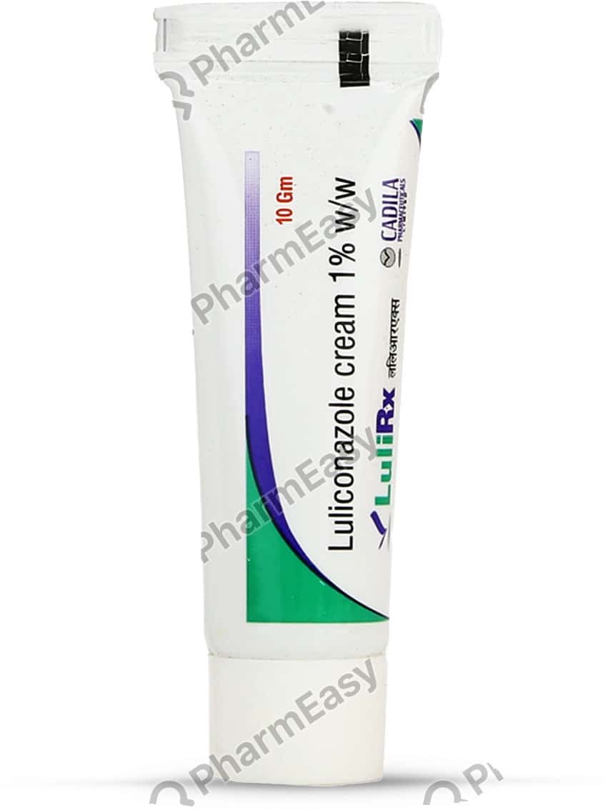 Lulirx 1 %W/W Cream (10): Uses, Side Effects, Price & Dosage | PharmEasy